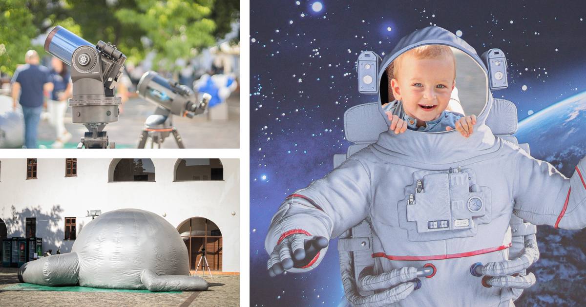 Astronauți, telescoape, experimente: Prima ediție de Cosmoparc în ...