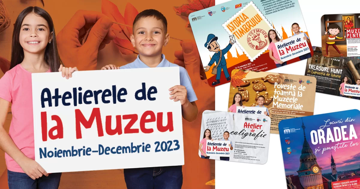17 Ateliere Pentru Copii la Muzeu în Noiembrie-Decembrie 2023