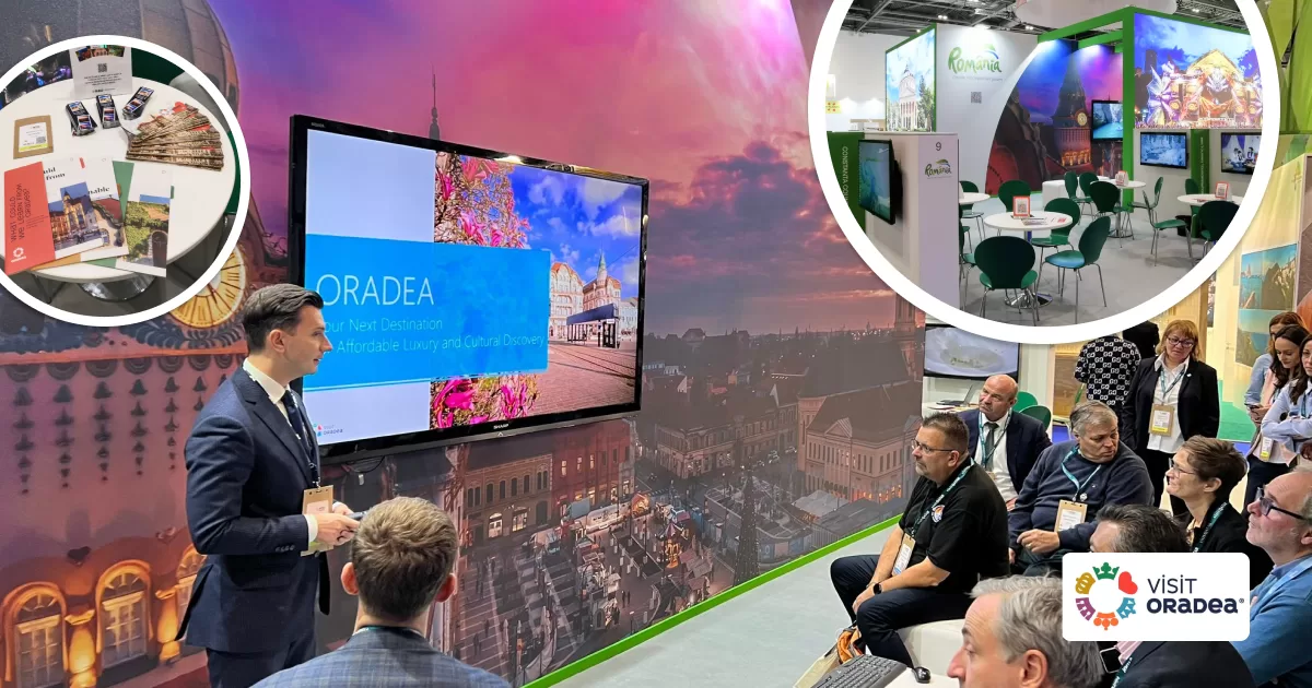 Oradea prezentă la Târgul de Turism din Londra ca destinație de City-Break